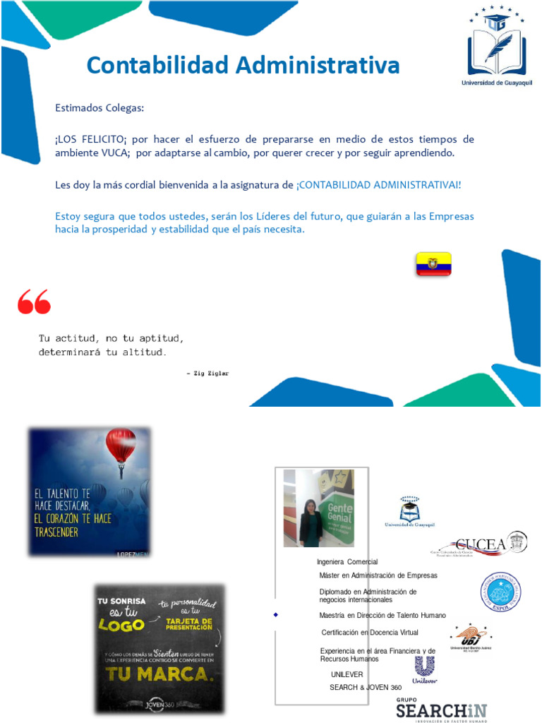 Temas de Examen 1er Parcial Contabilidad Administrativa | PDF | Contabilidad | Business