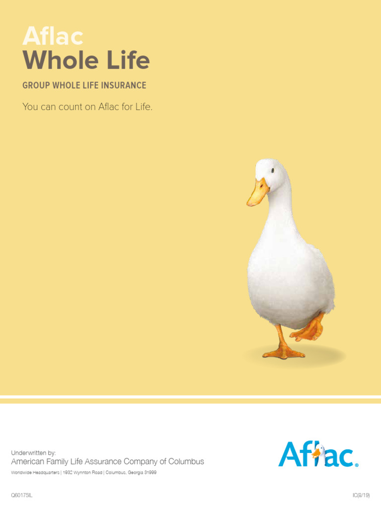 Whole Life: Aflac | PDF | Life Insurance | Insurance
