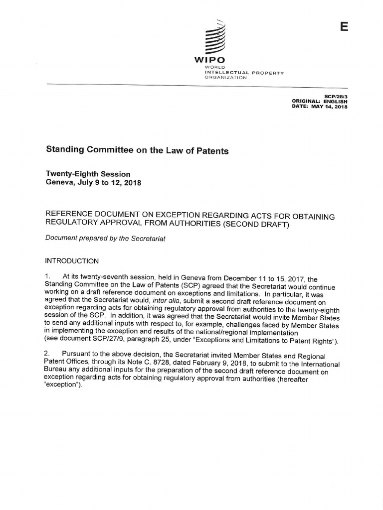 Bolar Exception | PDF