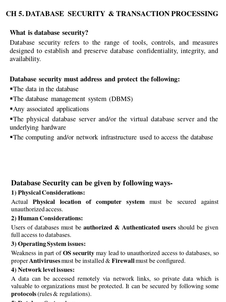 KKW Unit 5 (EXTRA) | PDF | Databases | Database Transaction KKW Unit 5 (EXTRA) | PDF | Databases | Database Transaction