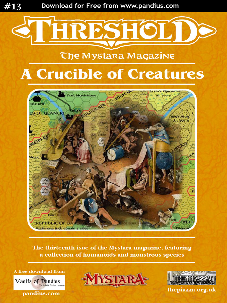 Threshold 13 Crucible of Creatures | PDF | Gary Gygax Games | D20 System