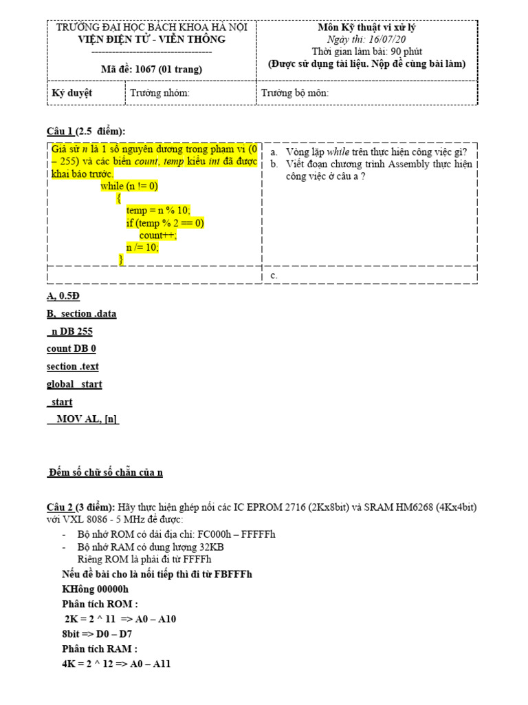 MockupExam 20192 VXL Final noMultipleChoice | PDF