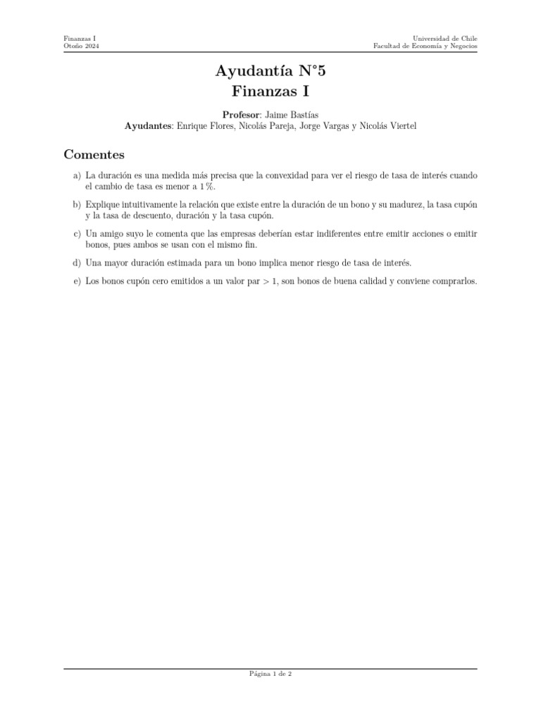 A5 Fin1 | PDF | Economía Financiera | Mercados financieros