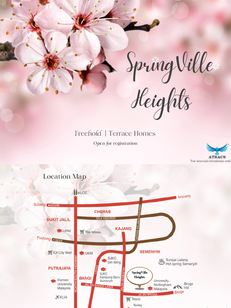 Springvile E-Brochure | Download Free PDF | Houses | Tourist Attractions
