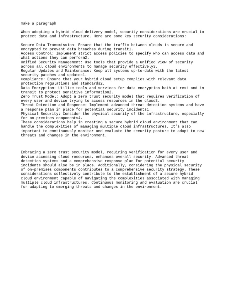 Make A Paragraph | PDF