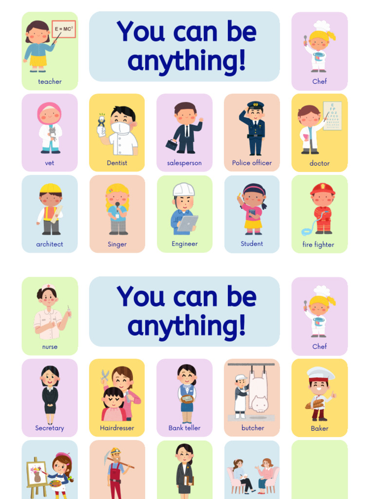 Common Professions and Occupations List | PDF | Language Arts & Discipline