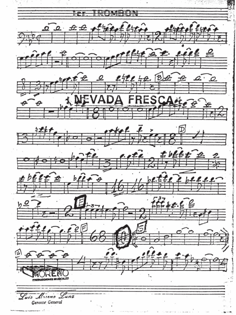 El Cantante Trombon 1 | PDF