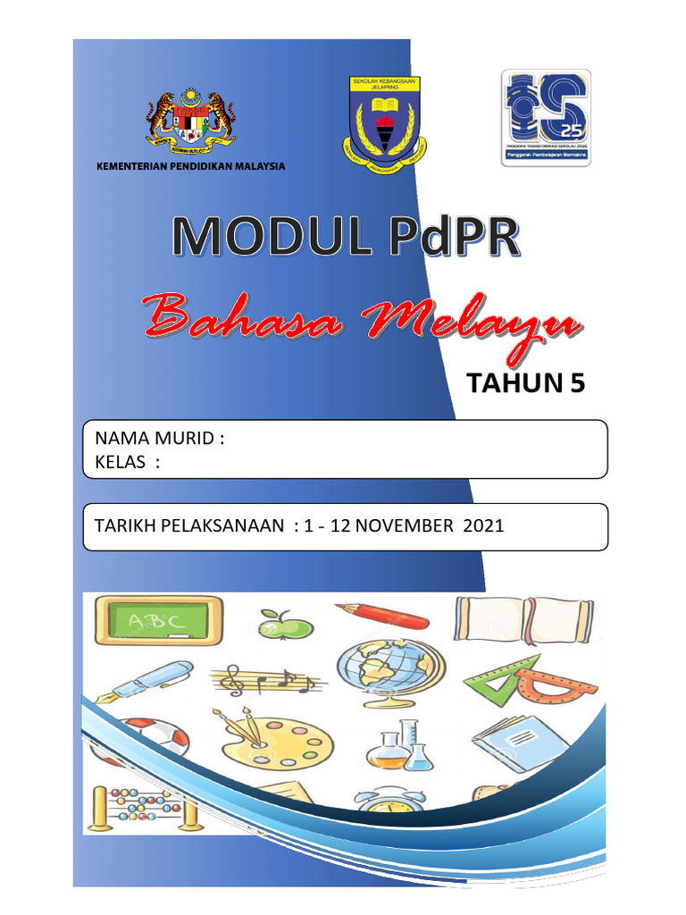 MODUL BM TAHUN 5 EDISI 10 (M 37 Dan 38) | PDF