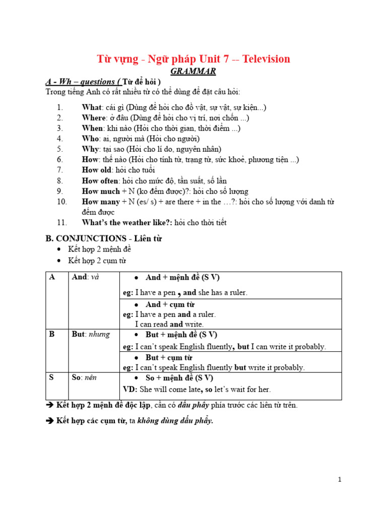 BT NP + TV Unit 7 Television | PDF