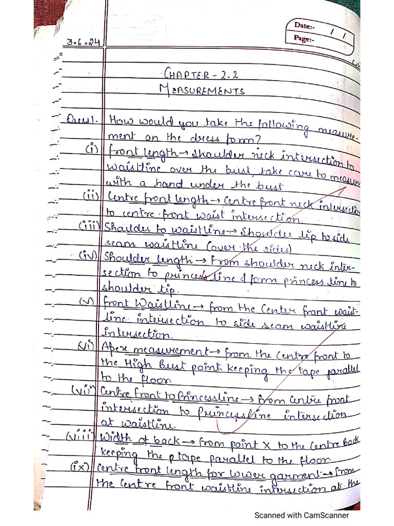 Measurements Pdf
