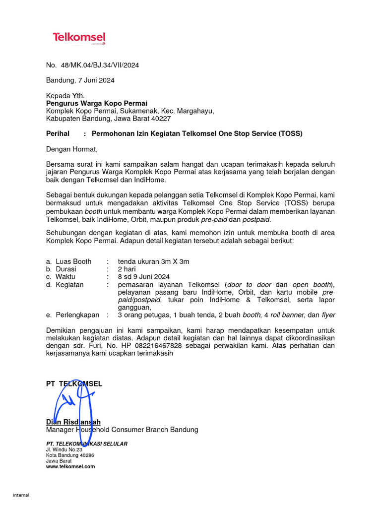 Toss Kopo Permai - 240607 - 173227 | PDF | Bisnis