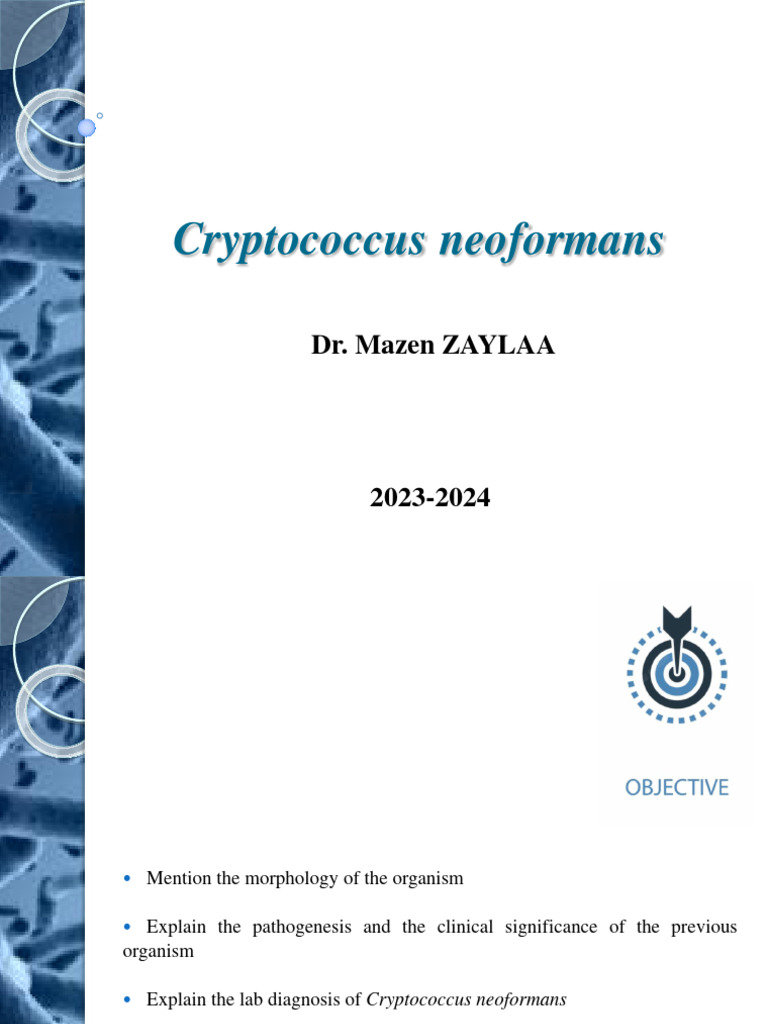 Cryptococcus Neoformans | PDF | Fungus | Mycology
