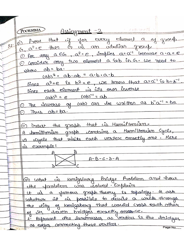 Maths Assignment | PDF