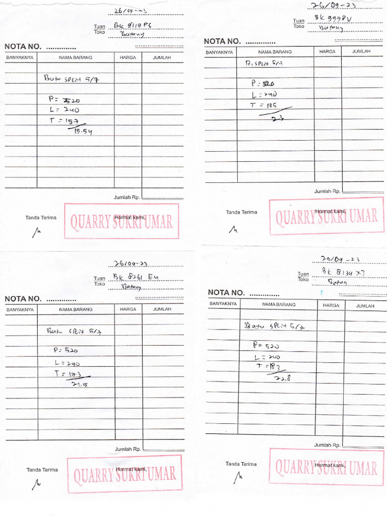 Bon PO 4300013773 | PDF