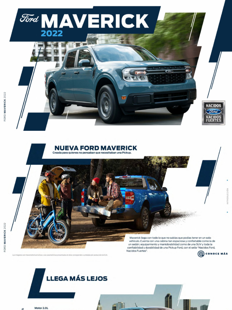 2022 - Ficha Técnica - Ford Maverick | PDF