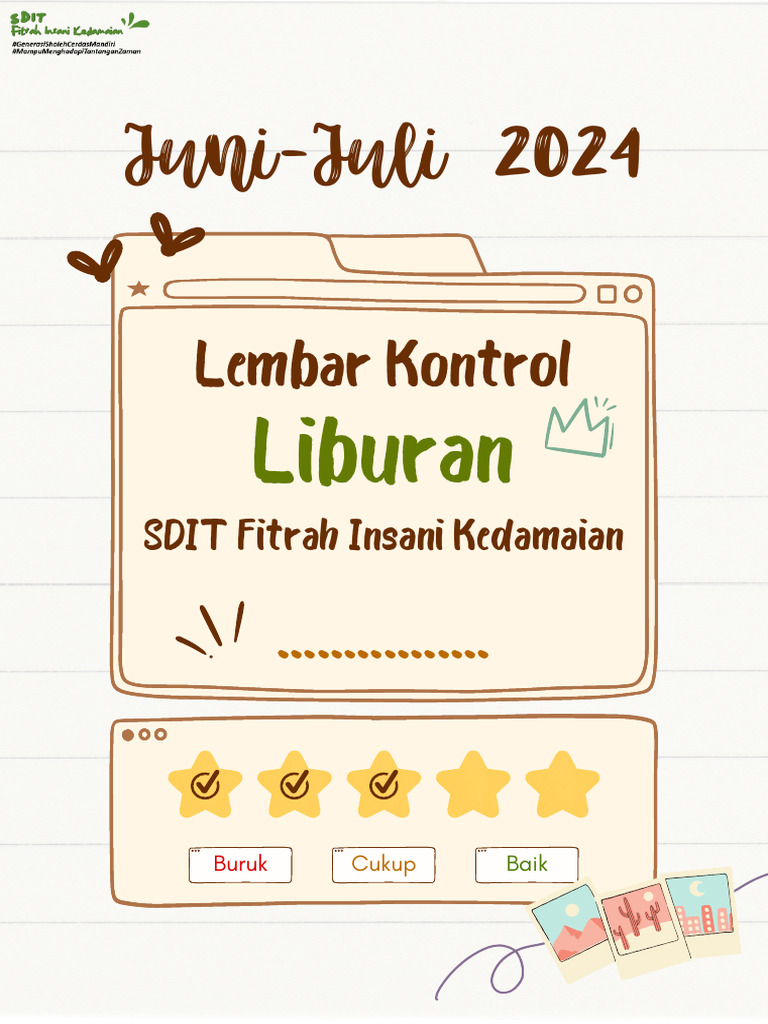 Daily Routine Liburan 1 | PDF | Kesehatan Holistik