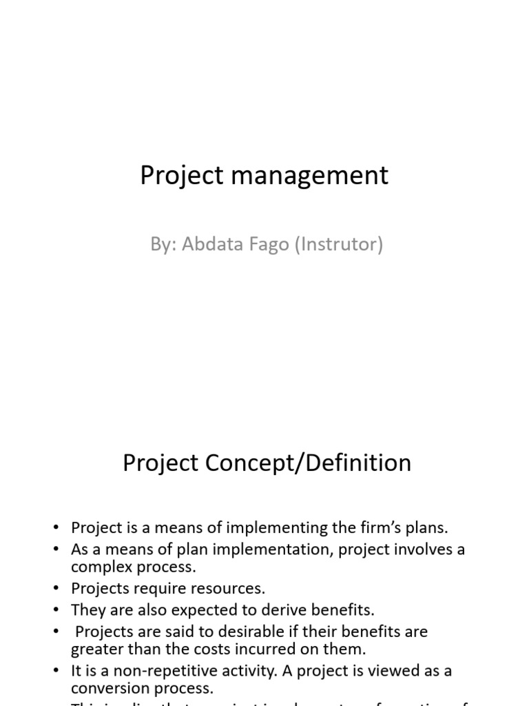 ENC Handout Project Management | PDF | Cost Of Living | Feasibility Study
