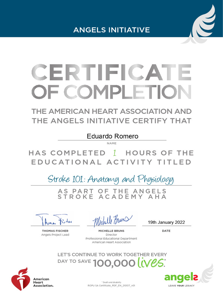 Aha Module 11 Certificate | PDF