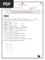 Worksheet 11 Memo Euclidean Geometry Grade 10 Mathematics | PDF ...