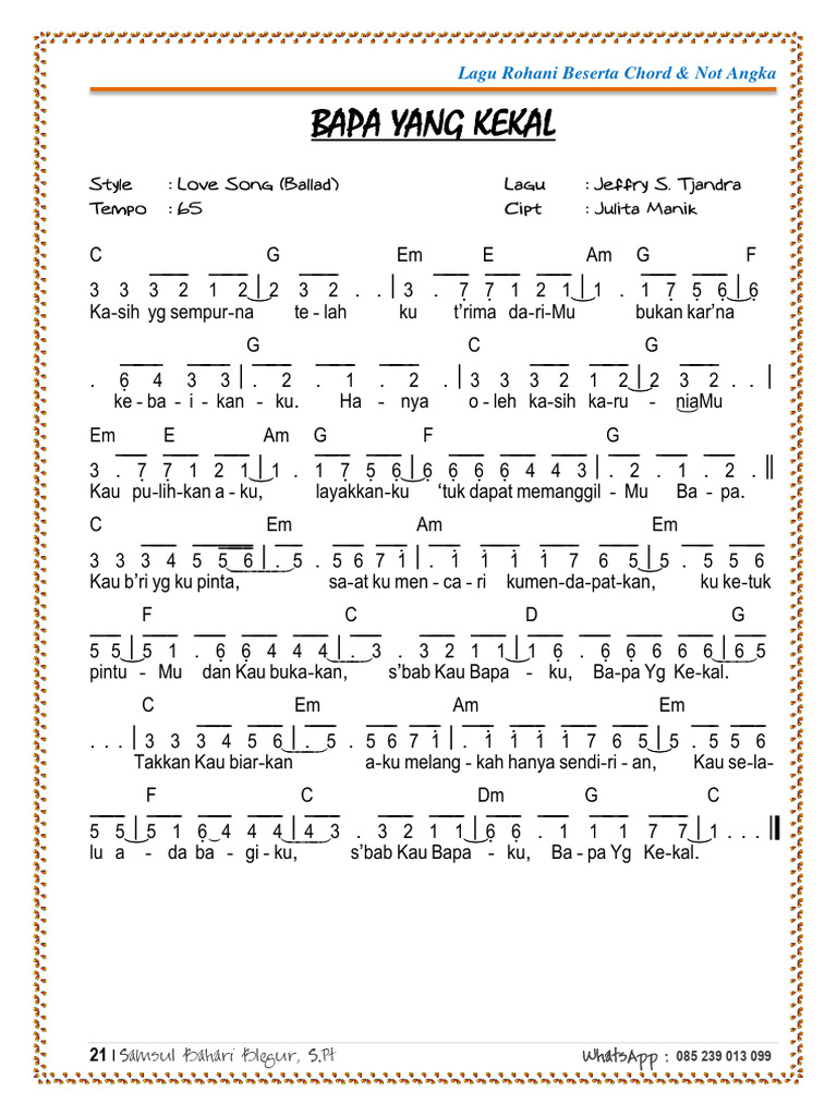 Bapa Yang Kekal | PDF