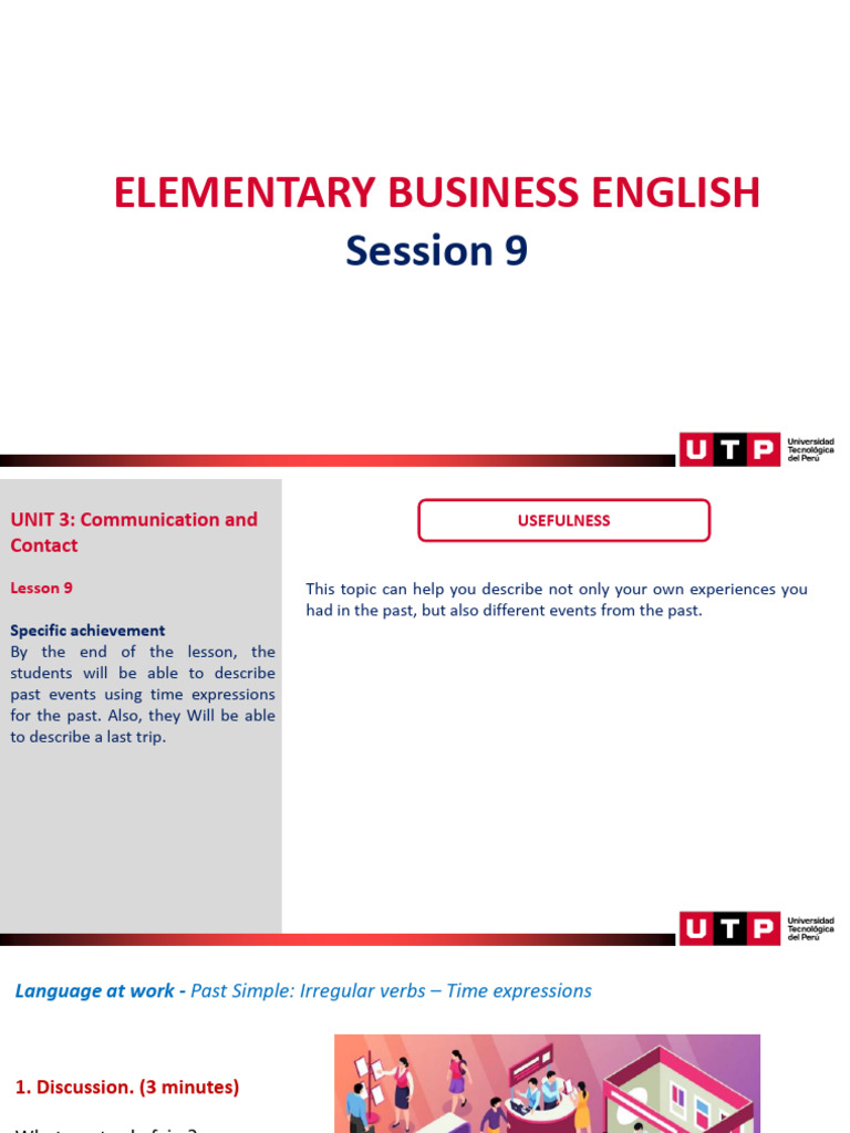 EBE - Lesson 9 | PDF | Human Communication | Linguistics