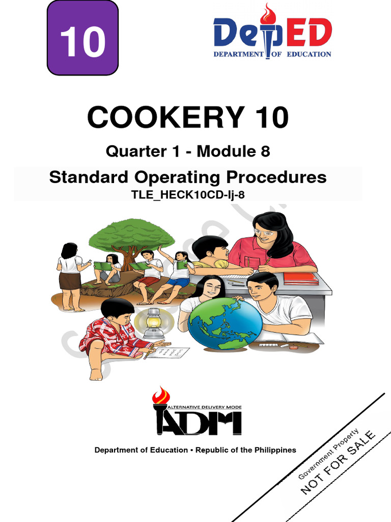 TLE10 Module Cookery Q1W8 Standard-Procedure-FINAL | PDF | Pasta ...
