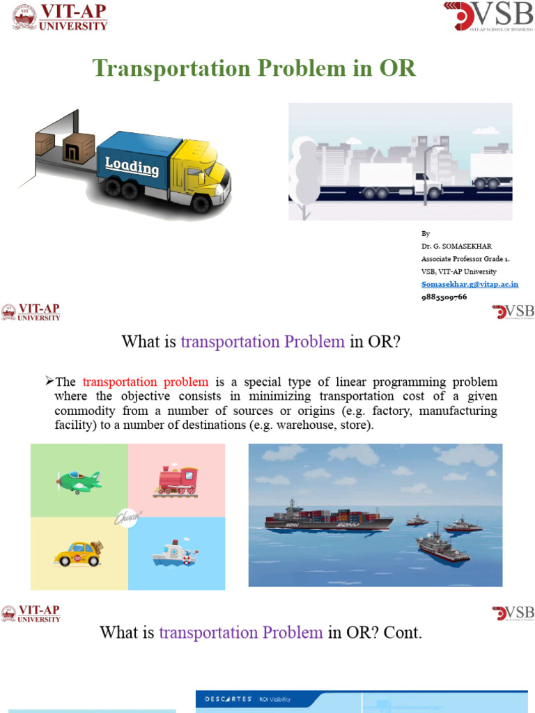 Module-2 Transportation Problem | PDF | Mathematical Analysis | Theoretical Computer Science