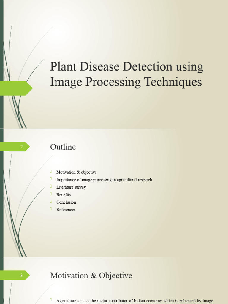 Plant Disease Detection Using Image Processing | PDF | Deep Learning ...