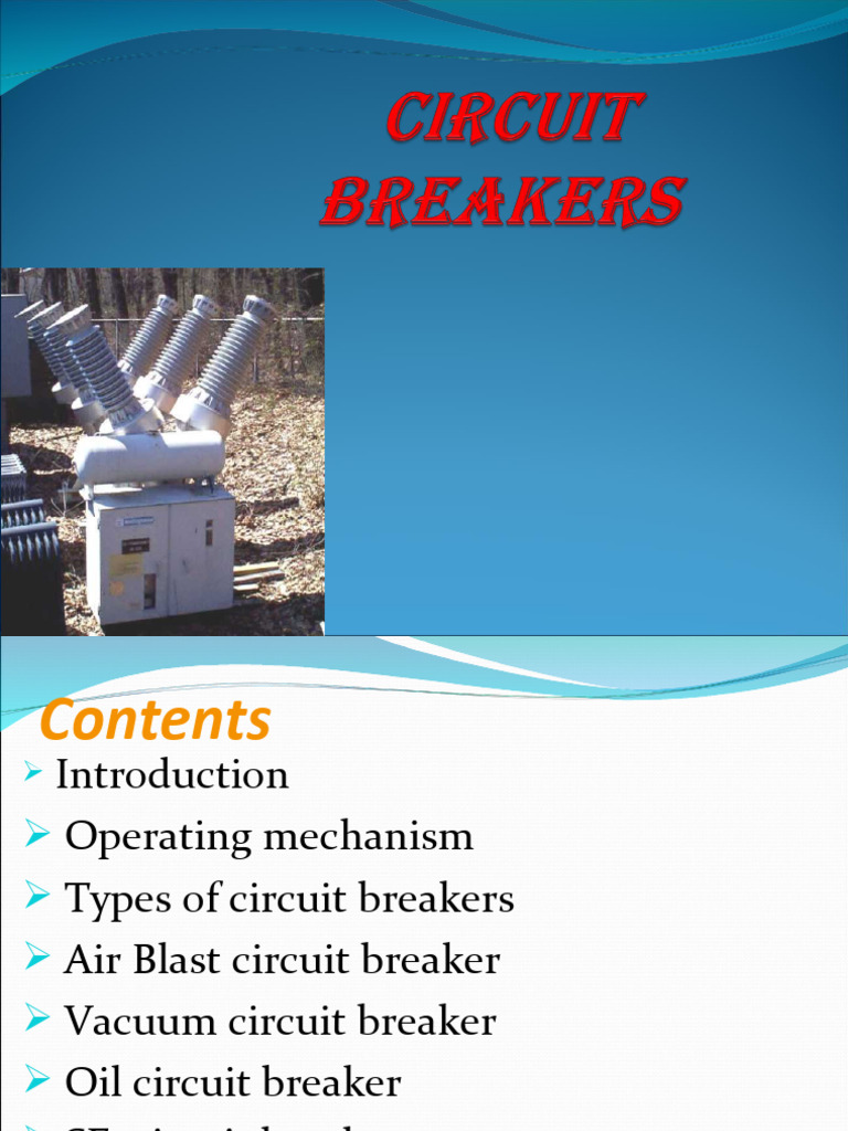 Circuit Breaker LT Col Mawla 200328210340 | PDF | Electric Arc ...