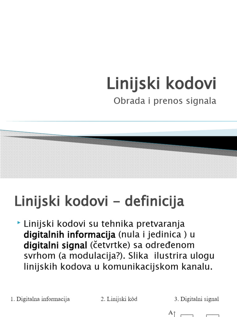 Linijski Kodovi | PDF