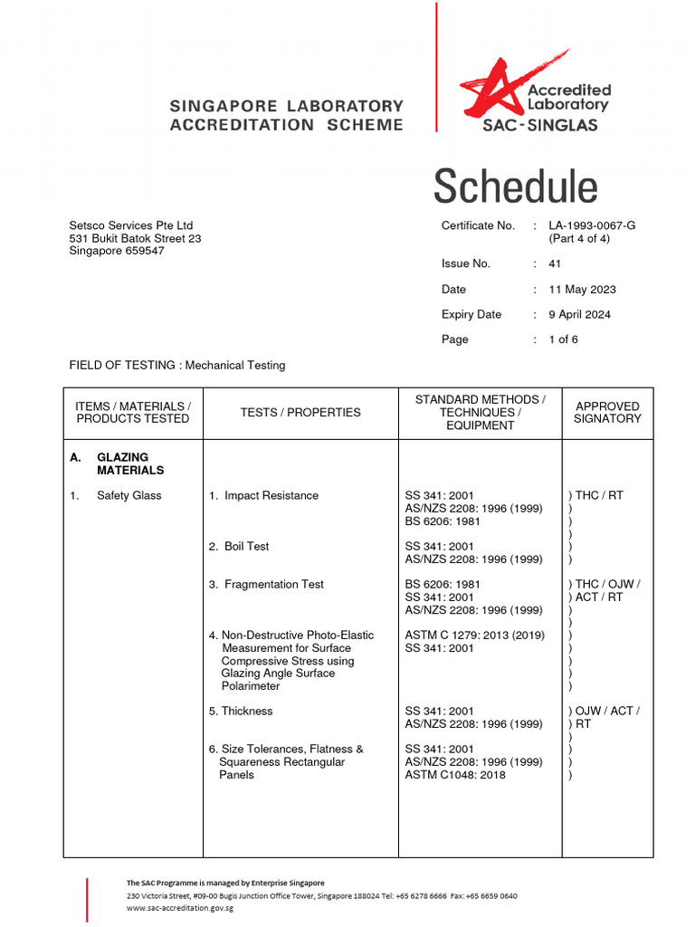 Setsco Services LA-1993-0067-G (Part 4 of 4) | PDF | Applied And ...