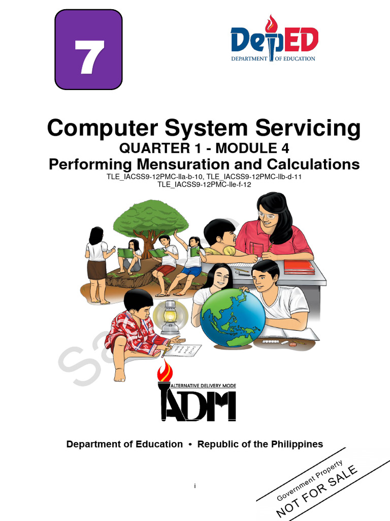 TLE7 MODULE Q1W4 CSS-Mensuration-and-Calculations | PDF | Byte | Computer Data Storage