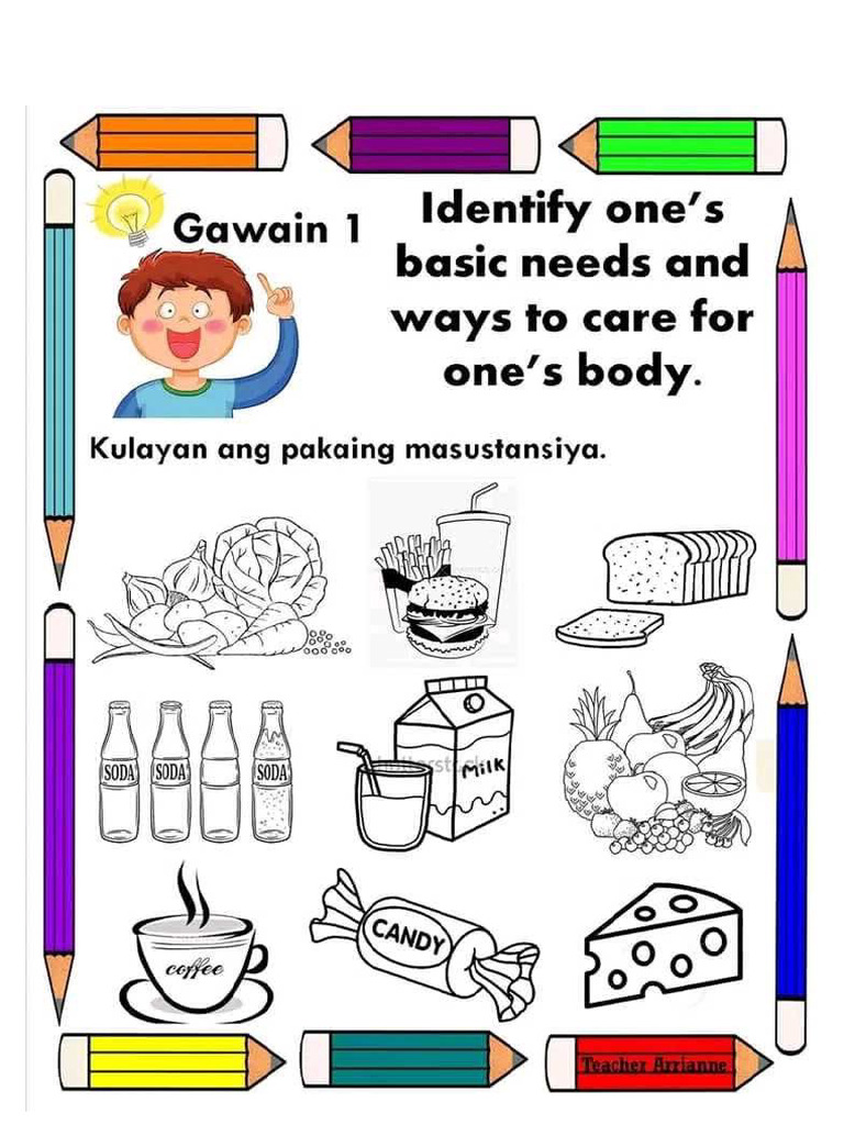 Week 9 Day 1 Worksheets | PDF