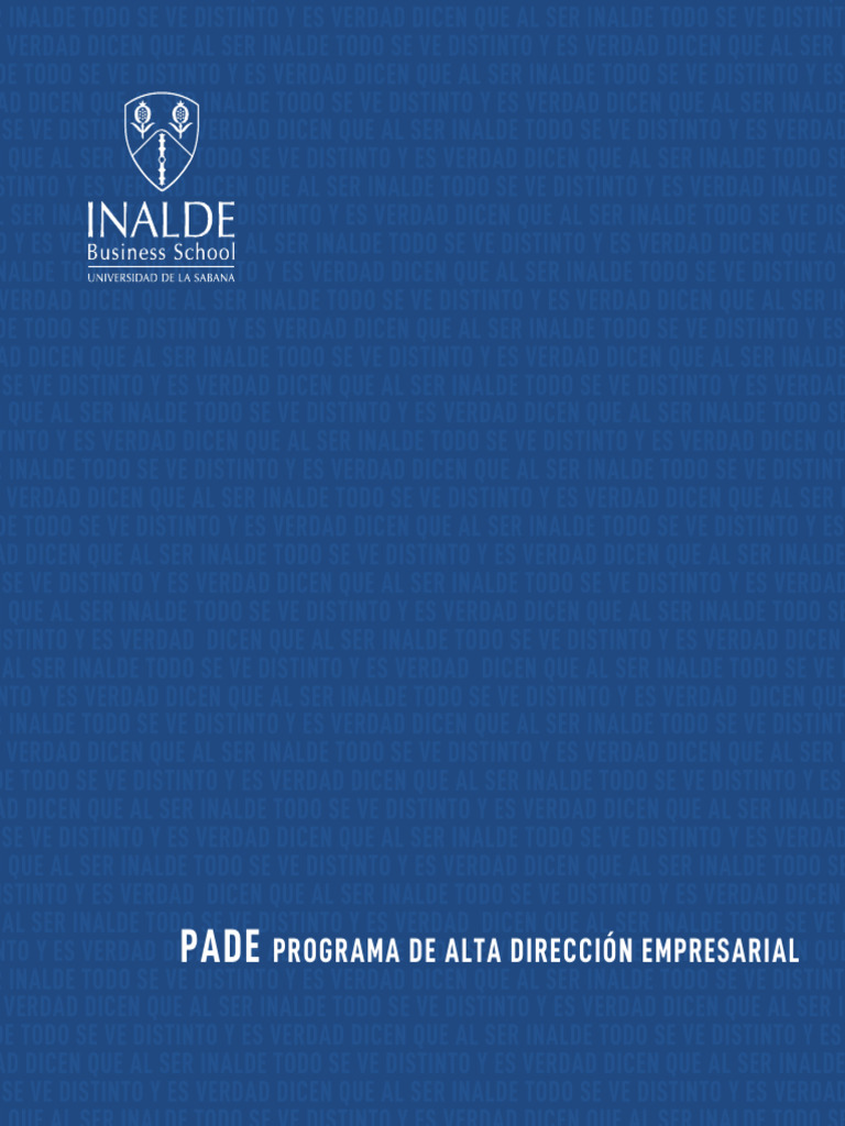 Brochure Executive Pade | PDF | Crecimiento personal y profesional