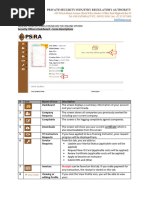 PSiRA Online User Manual Guide | PDF | Invoice | Credit Card