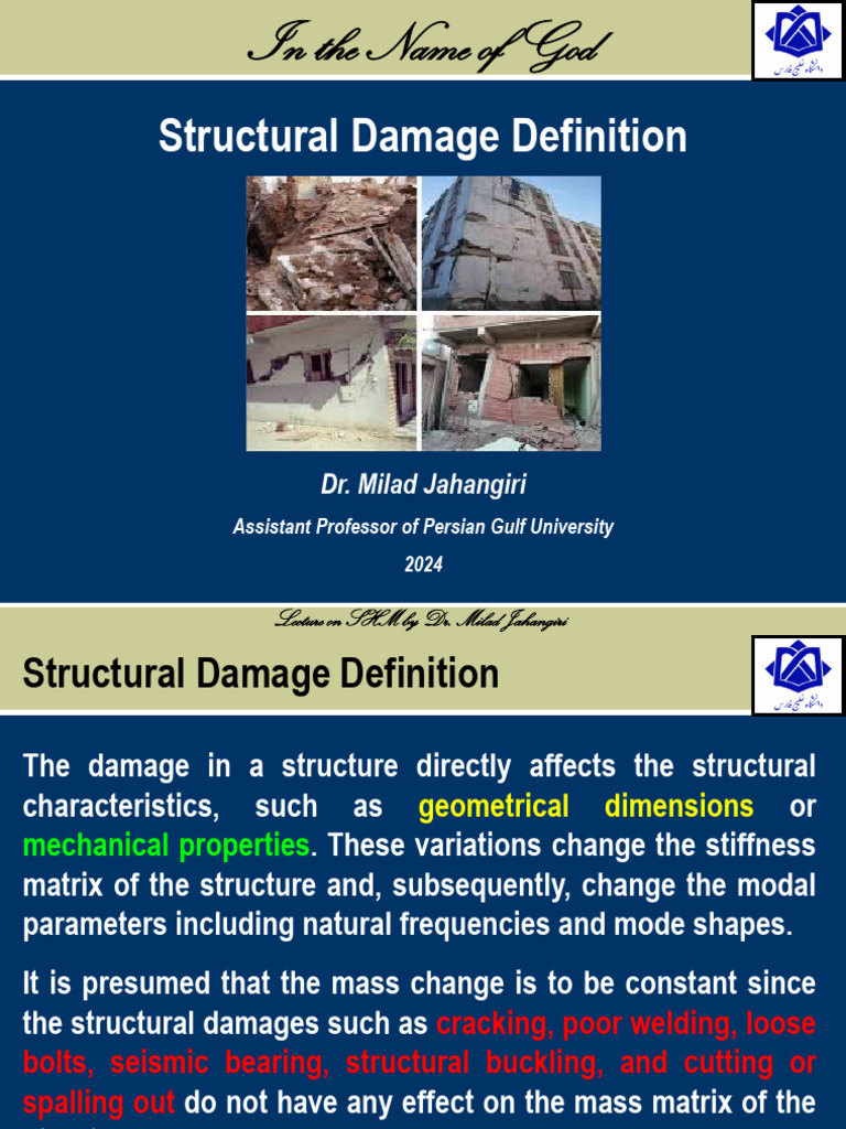 3 - Structural Damage | PDF | Mechanics | Applied And Interdisciplinary ...