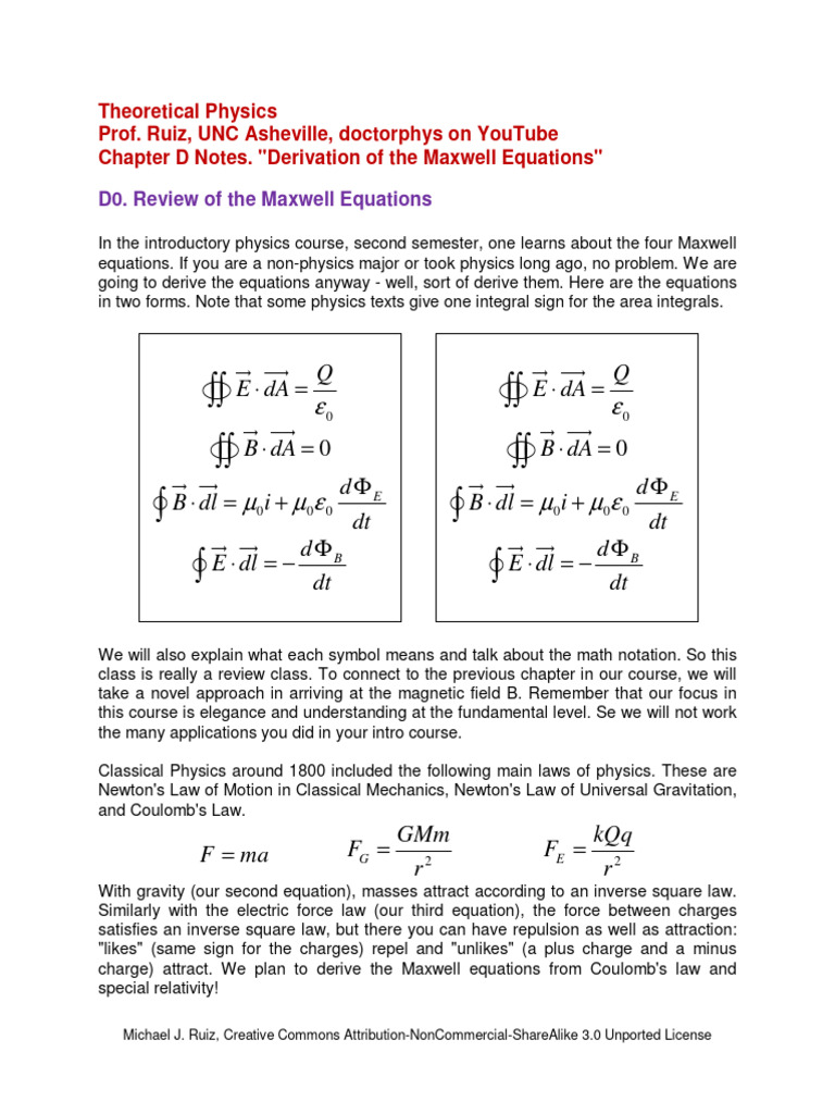D2 Notes Download Free Pdf Magnetic Field Force