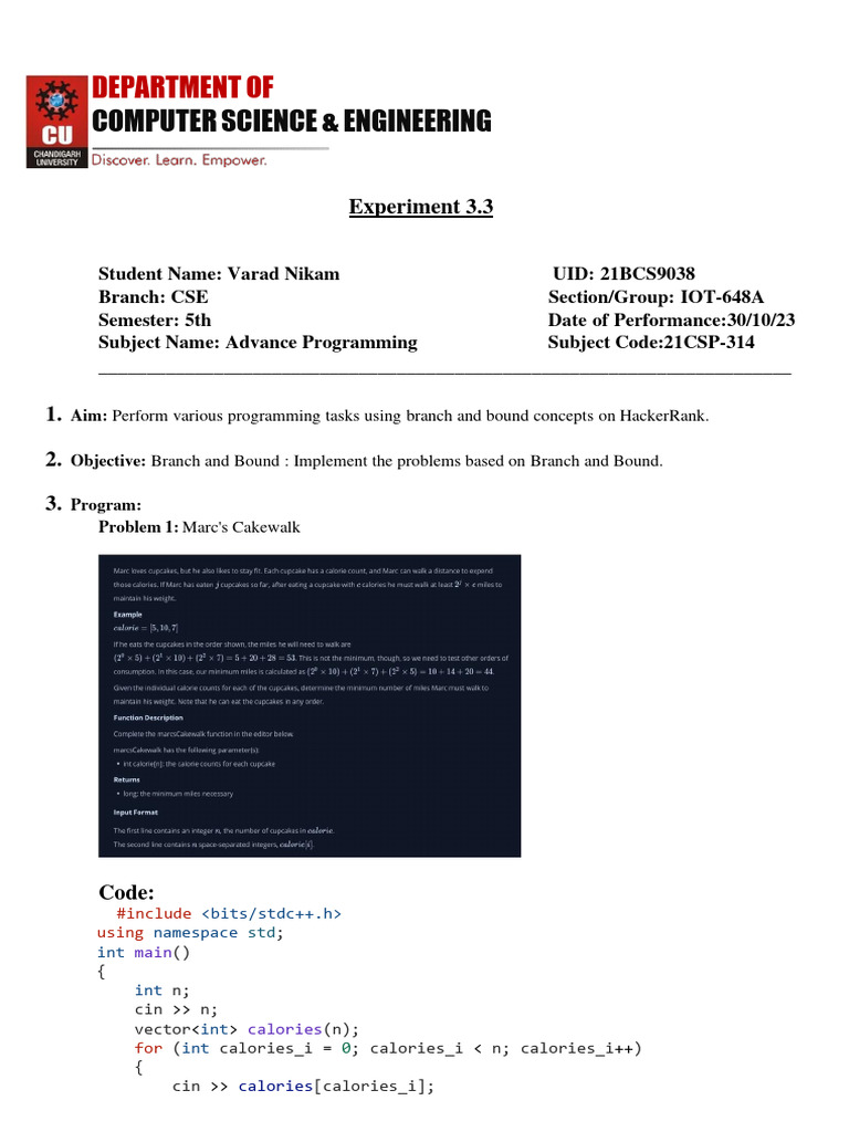 Varad 3.3 AP | PDF | Algorithms | Theoretical Computer Science