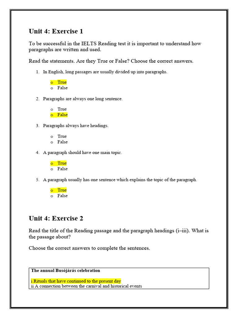 Unit 4 - Reading | PDF | Polynesia | Carnival