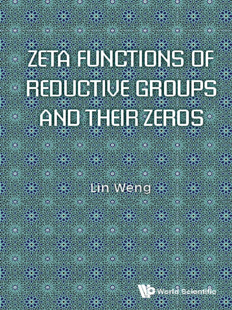 Zeta Functions of Reductive Groups and Their Zeros (PDFDrive) | PDF ...