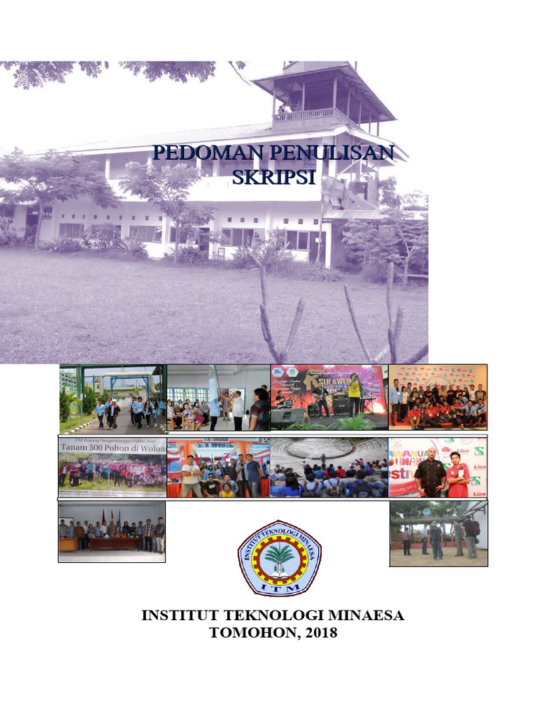 Pedoman Penulisan Skripsi - Itm | PDF