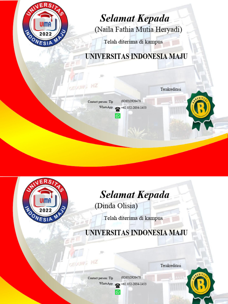 Sertikat Keterima | PDF