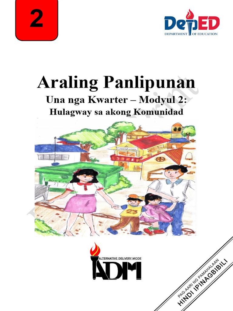 AP2 q1 Mod2 HulagwaySaAkongKomunidad v5 | PDF