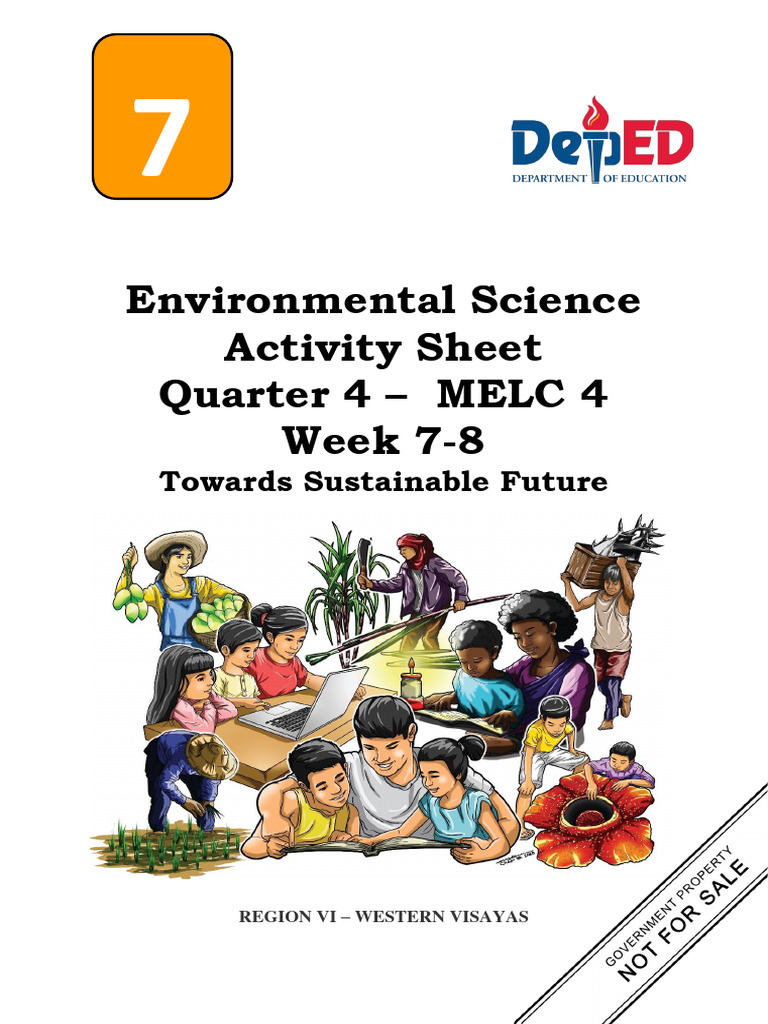Ste Las Envisci Melc 4 q4 Week-7-8 | PDF | Learning | Sustainability