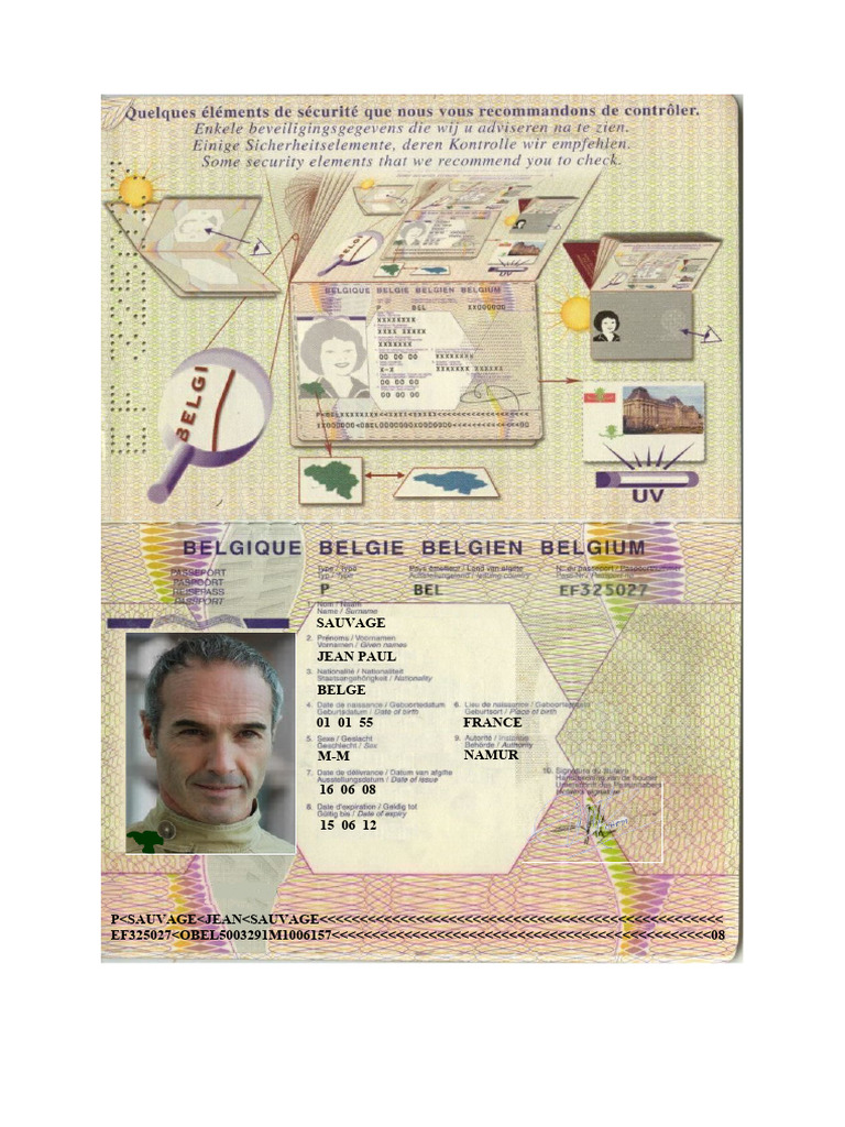 Passeport Belge | PDF