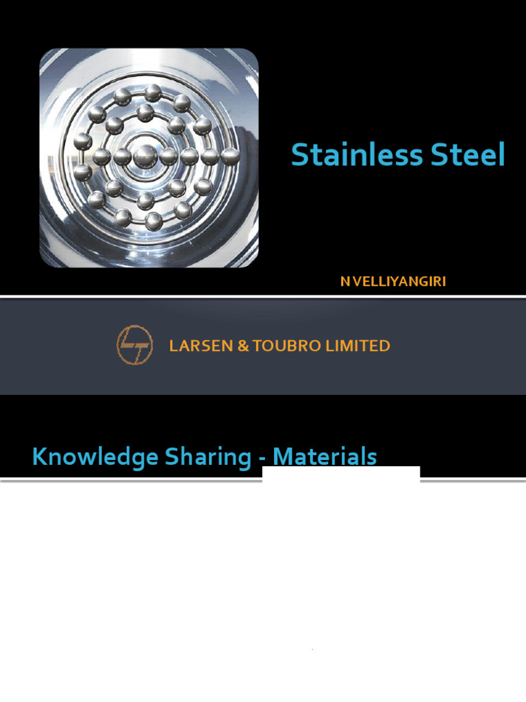 Stainless Steel | PDF | Stainless Steel | Chemical Elements