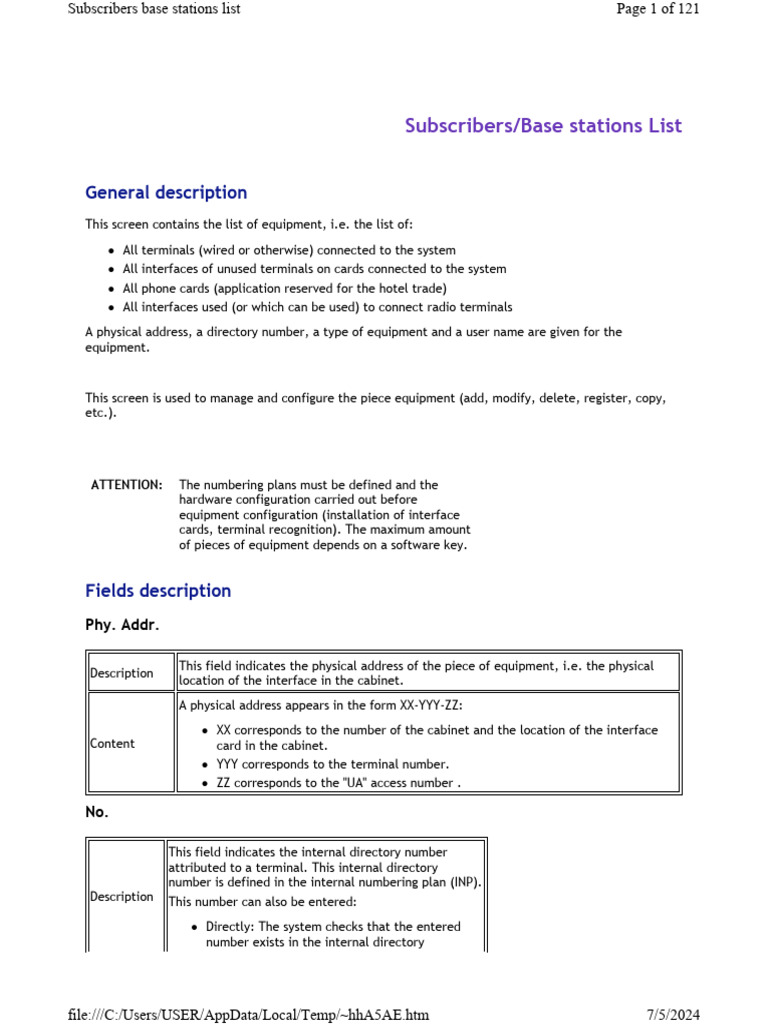 Subscribers OXO | PDF | Session Initiation Protocol | Telephone