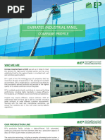 BRUCHA - Roof Sandwich Panels Data Sheet | PDF | Roof | Building Insulation