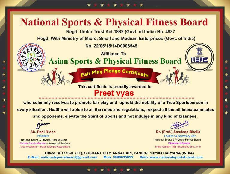 physical certificate | PDF