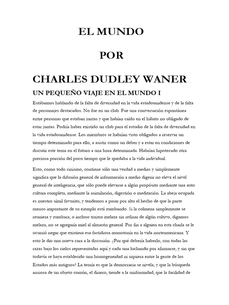 El Mundo Traducido | PDF | Belleza | Sociedad